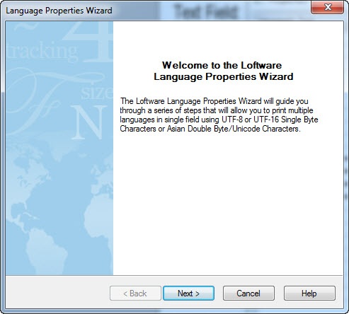 How to Add Special Characters (extended ASCII) to a Label in a Fixed Field