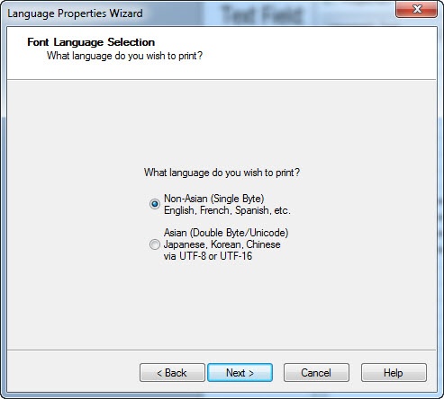How to Add Special Characters (extended ASCII) to a Label in a Fixed Field