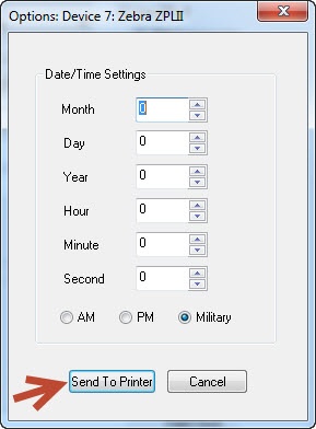 How To Use Zebra Printer Real Time Clock